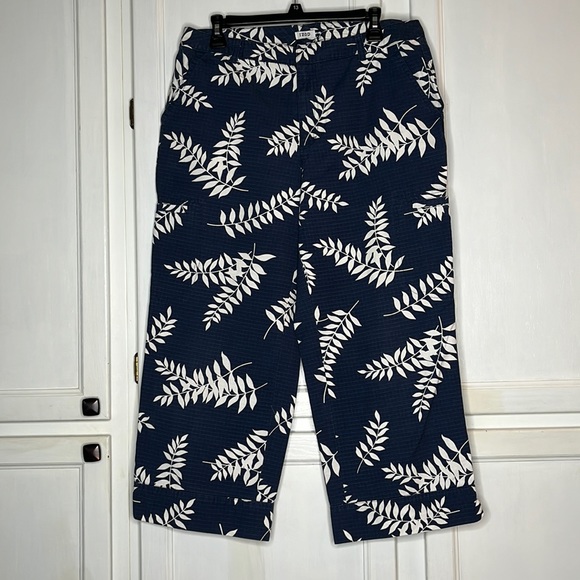 Izod | Pants & Jumpsuits | Izod Womens Size 2 Pedal Pusher Pants Navy ...